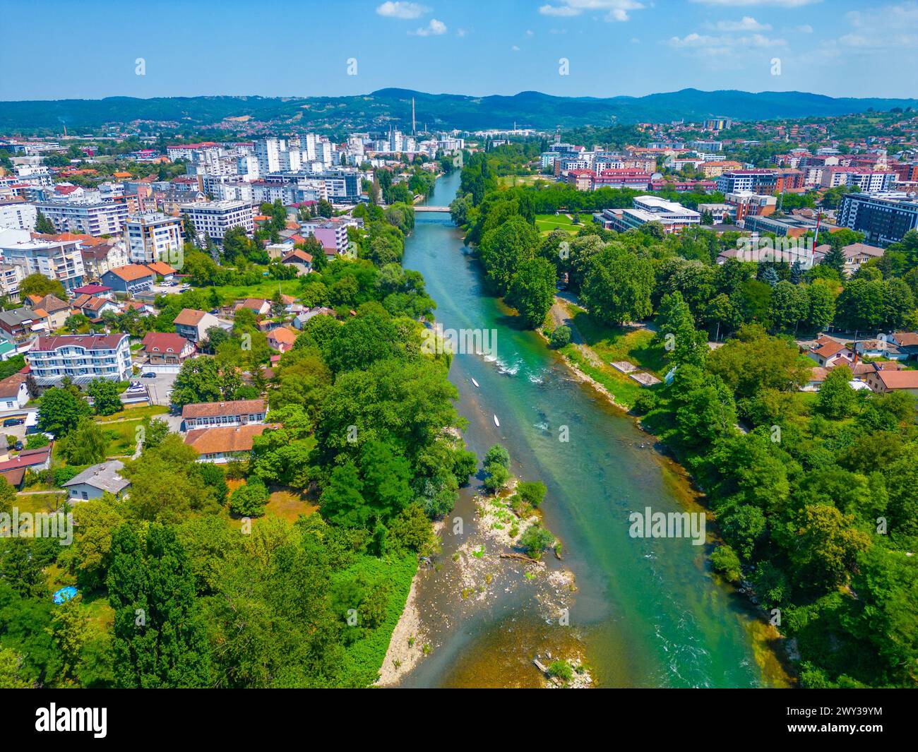 Panorama view of Banja Luka, Bosnia and Herzegovina Stock Photo - Alamy