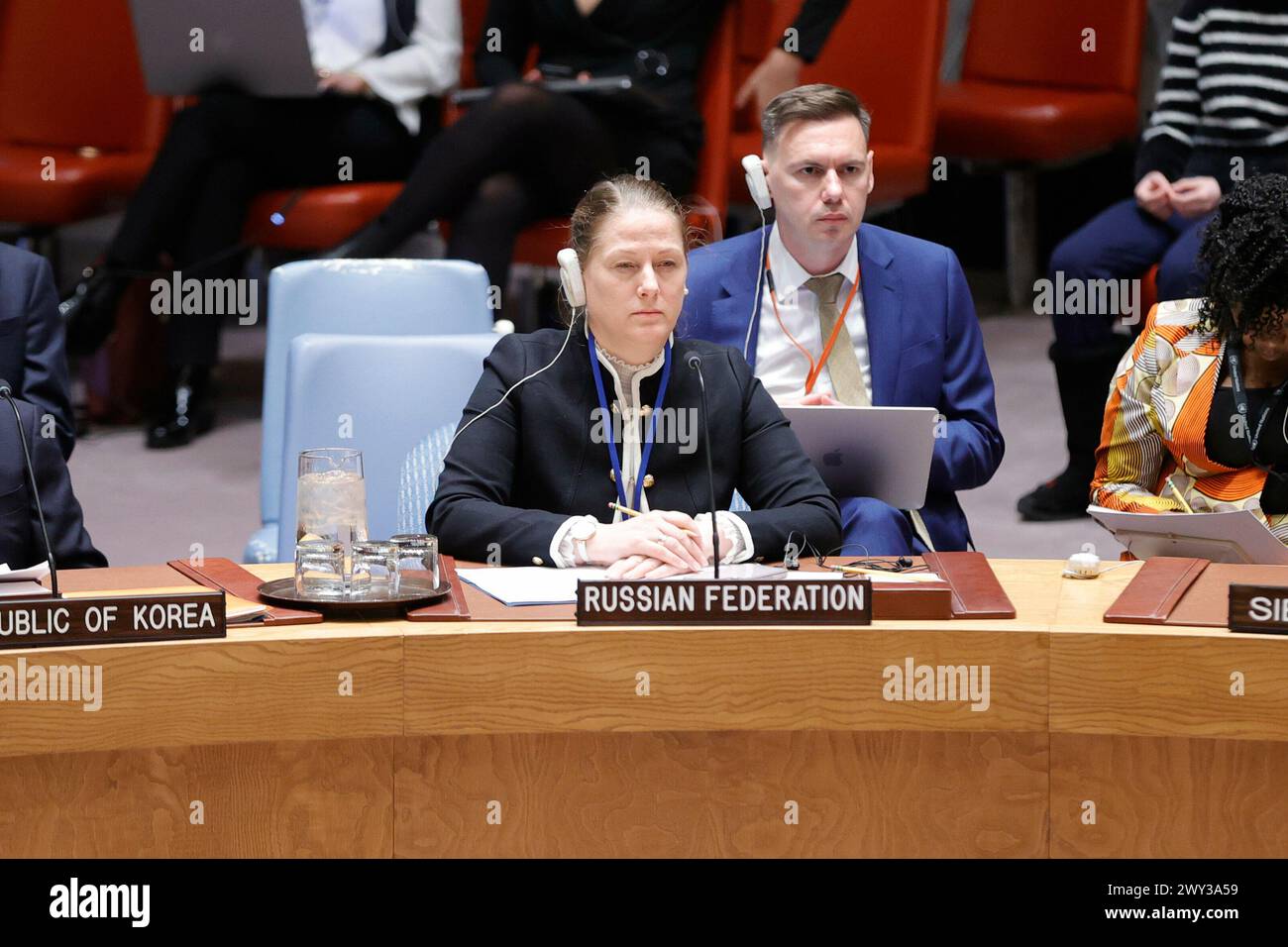 Russia deputy permanent representative hi-res stock photography and ...