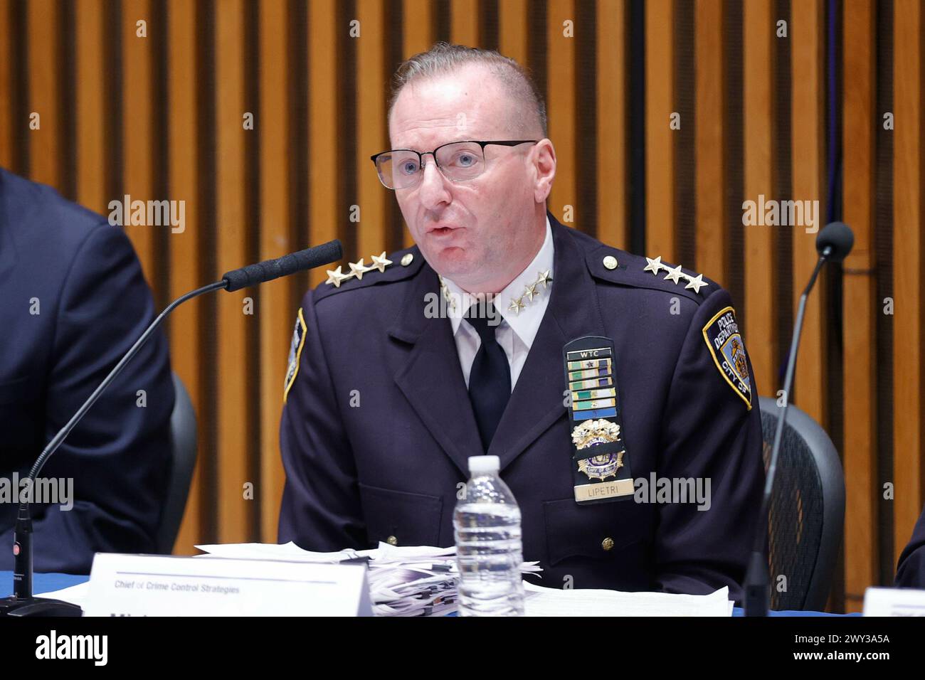 Nypd chief of crime control strategies hi-res stock photography and ...
