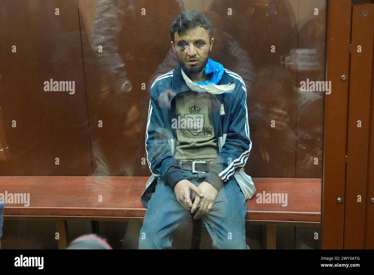 FILE - Dalerdzhon Mirzoyev, a suspect in the Crocus City Hall shooting ...