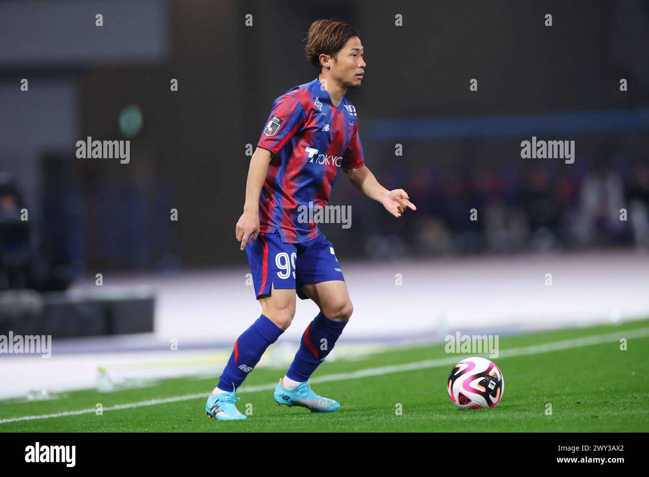 Japan National Stadium, Tokyo, Japan. 3rd Apr, 2024. Kosuke Shirai (FC ...