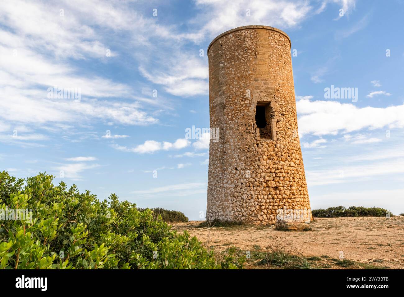 Photo of the tower in Torre del Serral dels Falcons, Mallorca, Spain ...