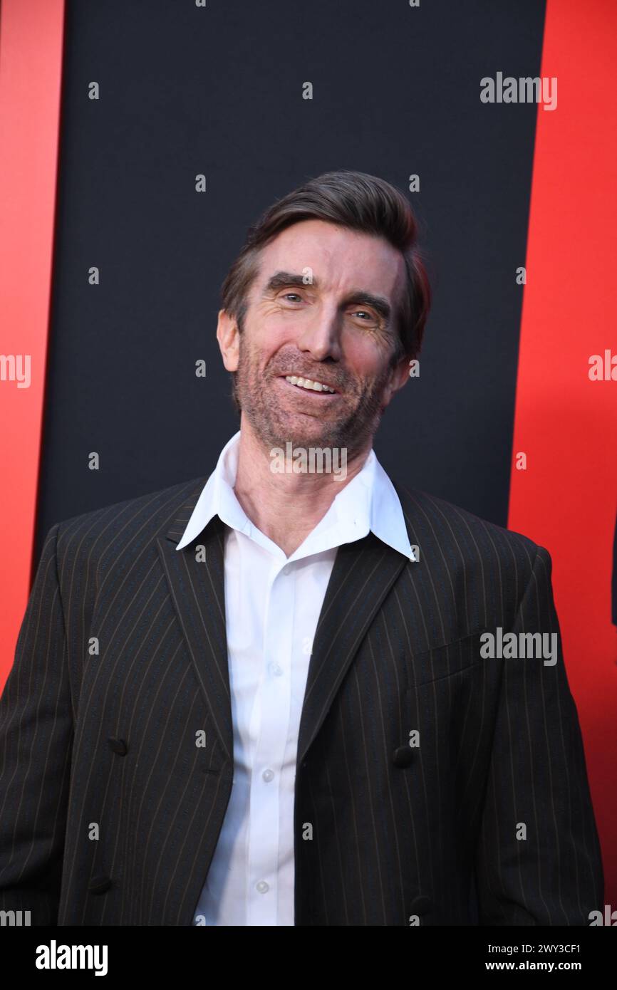 Los Angeles, California, USA 3rd April 2024 Actor Sharlto Copley ...