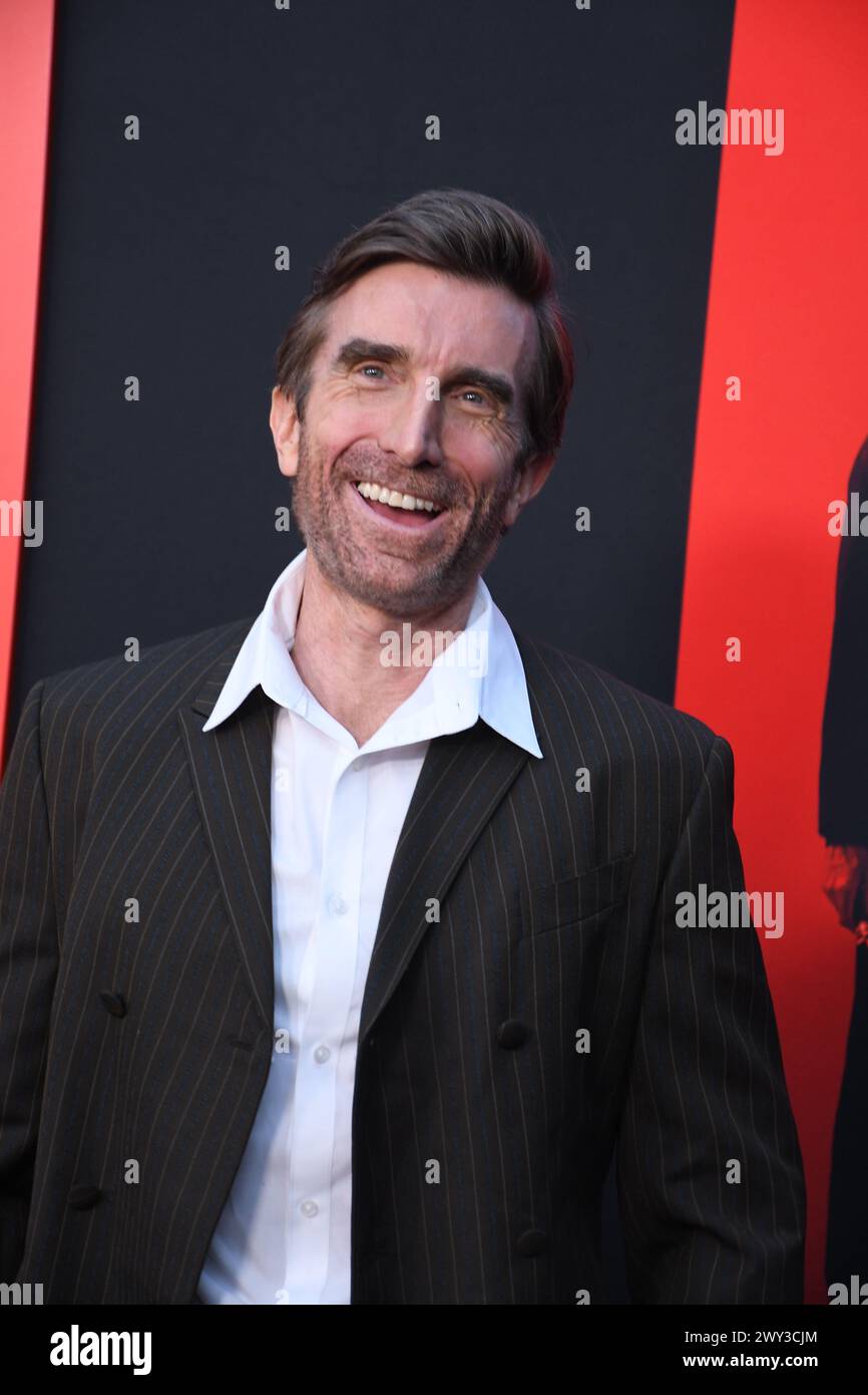 Los Angeles, California, USA 3rd April 2024 Actor Sharlto Copley ...