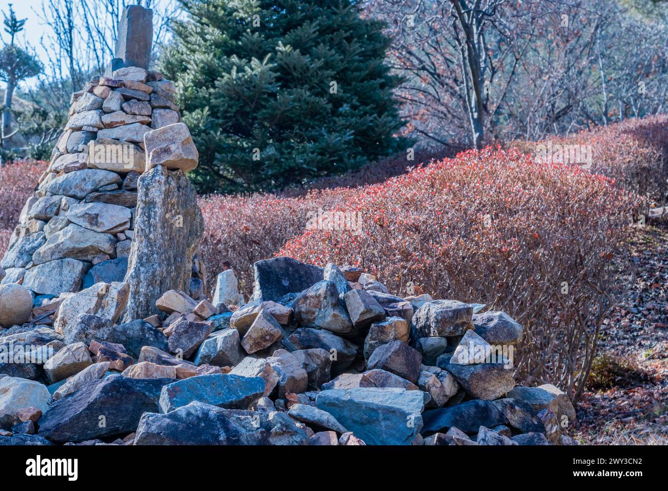 Conical stone tower hi-res stock photography and images - Alamy