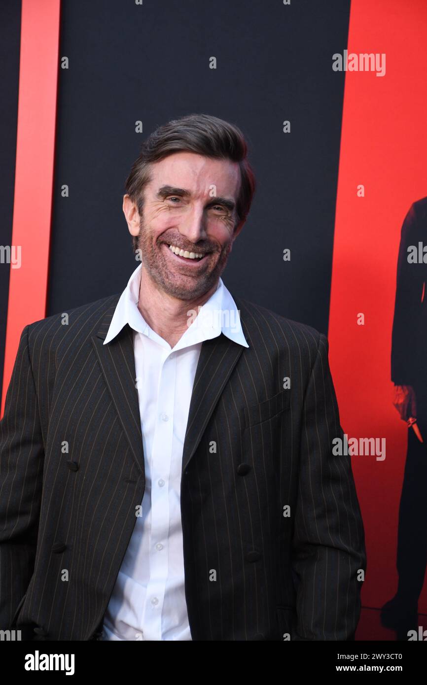 Los Angeles, California, USA 3rd April 2024 Actor Sharlto Copley ...