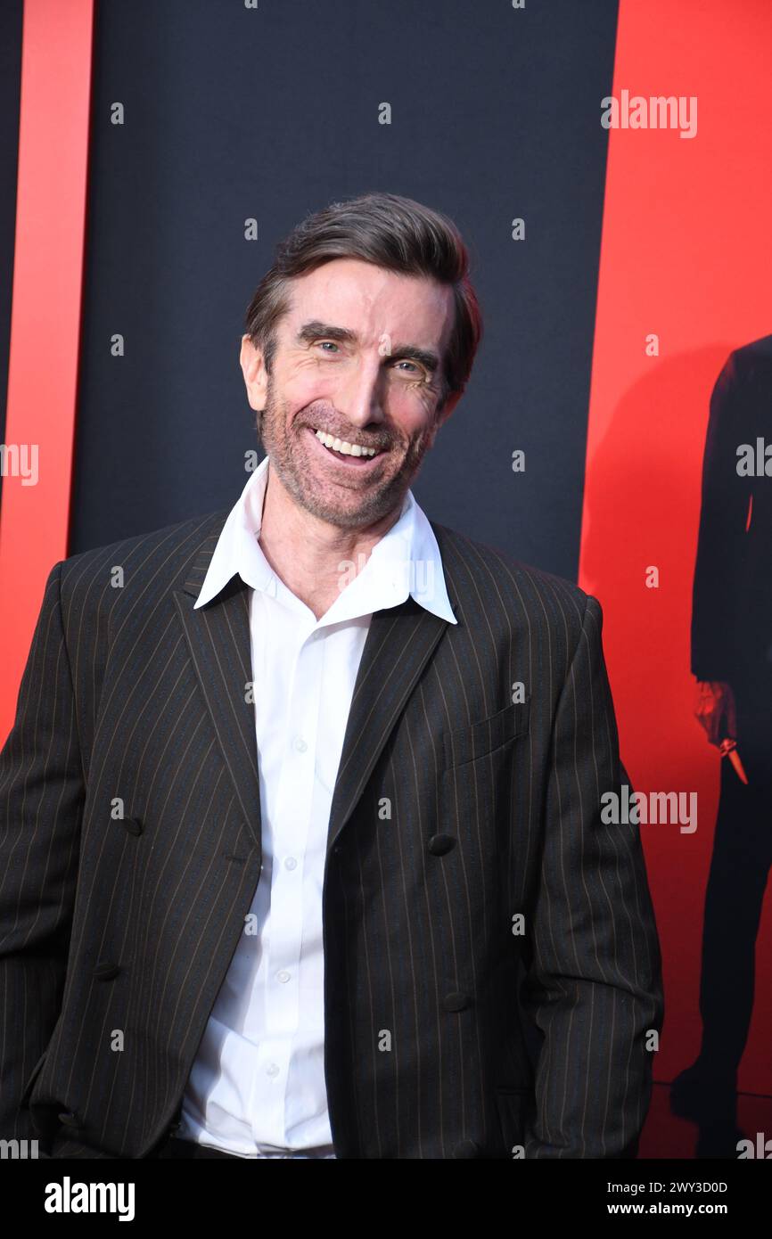 Los Angeles, California, USA 3rd April 2024 Actor Sharlto Copley ...