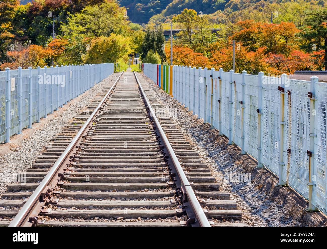 Disused railway korea hi-res stock photography and images - Alamy
