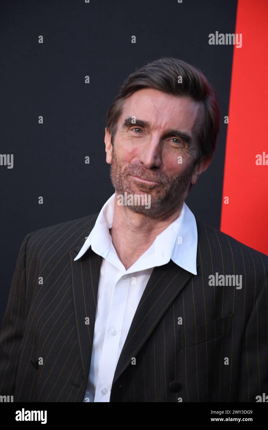 Los Angeles, California, USA 3rd April 2024 Actor Sharlto Copley ...