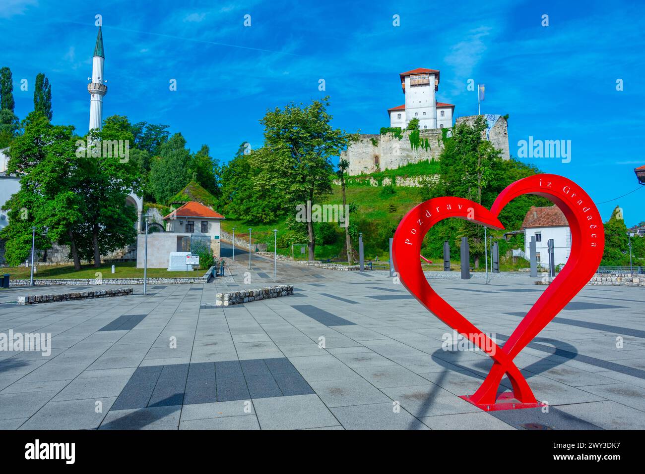 Gradacac castle hi-res stock photography and images - Alamy