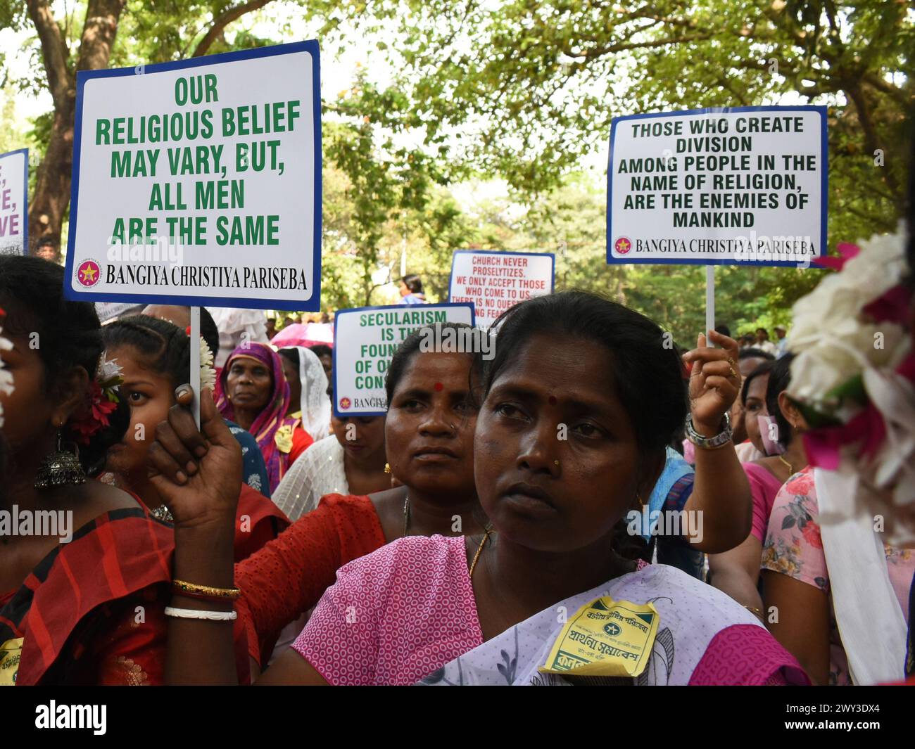 Christian protest india 2024 hi-res stock photography and images - Alamy
