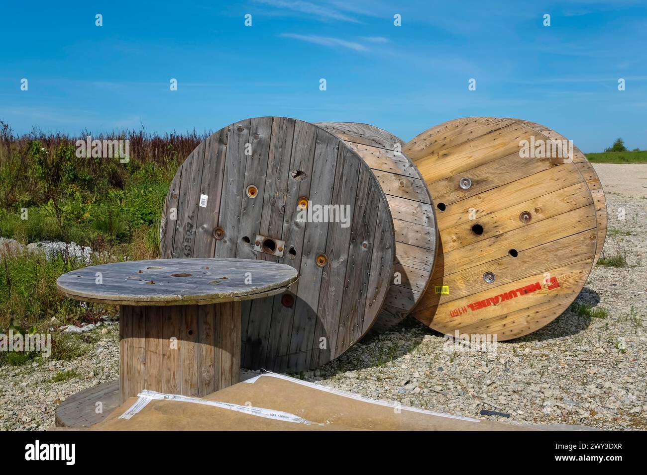 Heavy-duty wooden drums, wooden cable drums, Reutlingen University ...