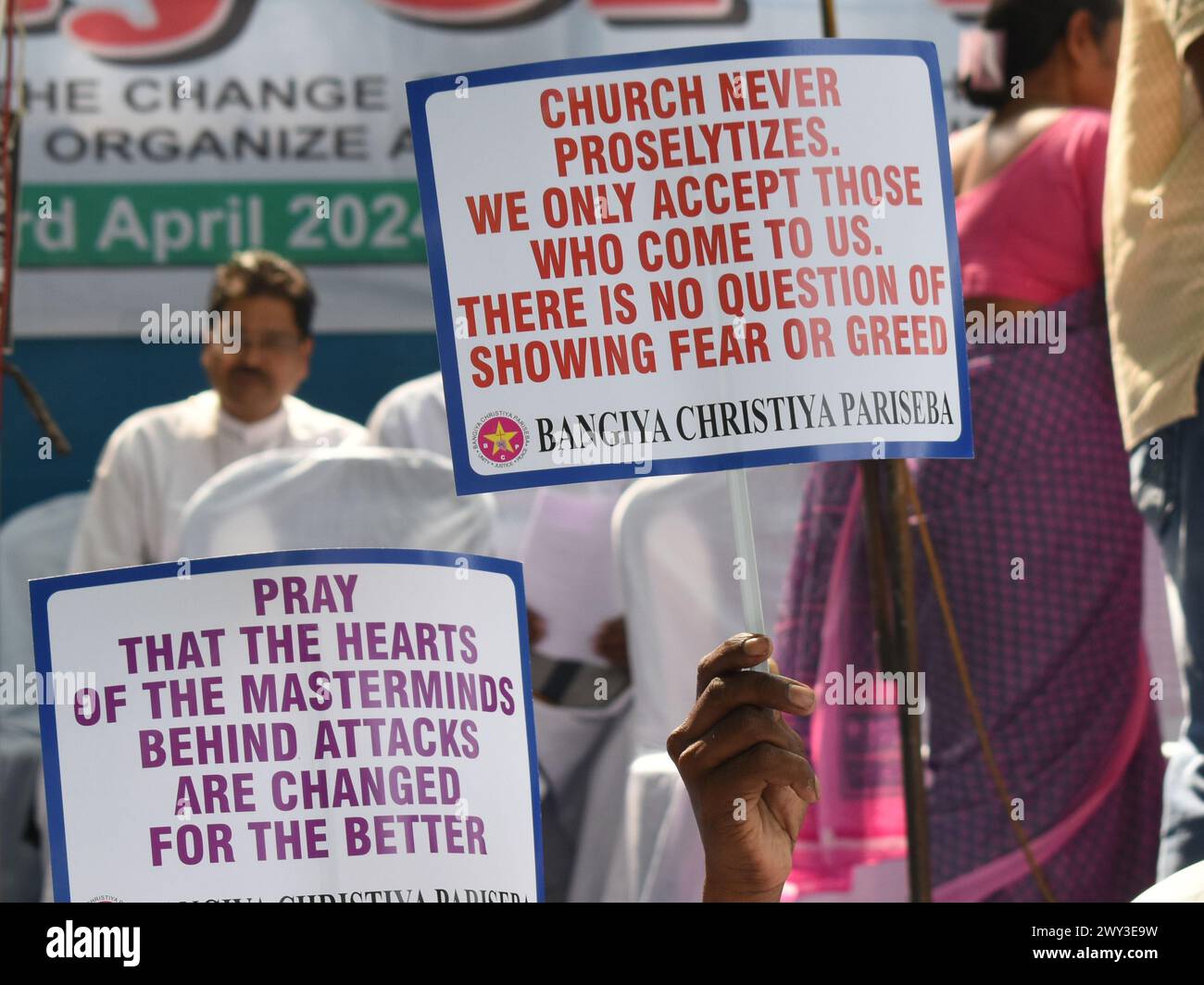 Christian protest india 2024 hi-res stock photography and images - Alamy