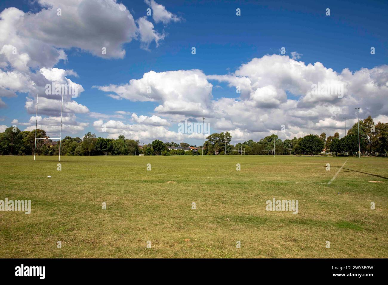 Centenary of Anzac Reserve in Castle Hill Sydney, has two sporting oval ...