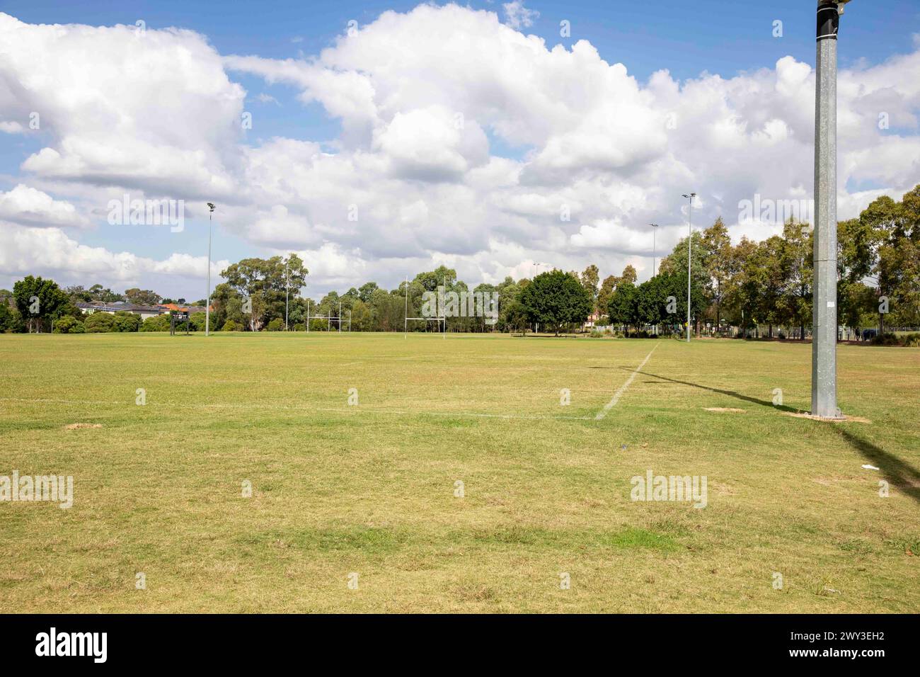 Centenary of Anzac Reserve in Castle Hill Sydney, has two sporting oval ...