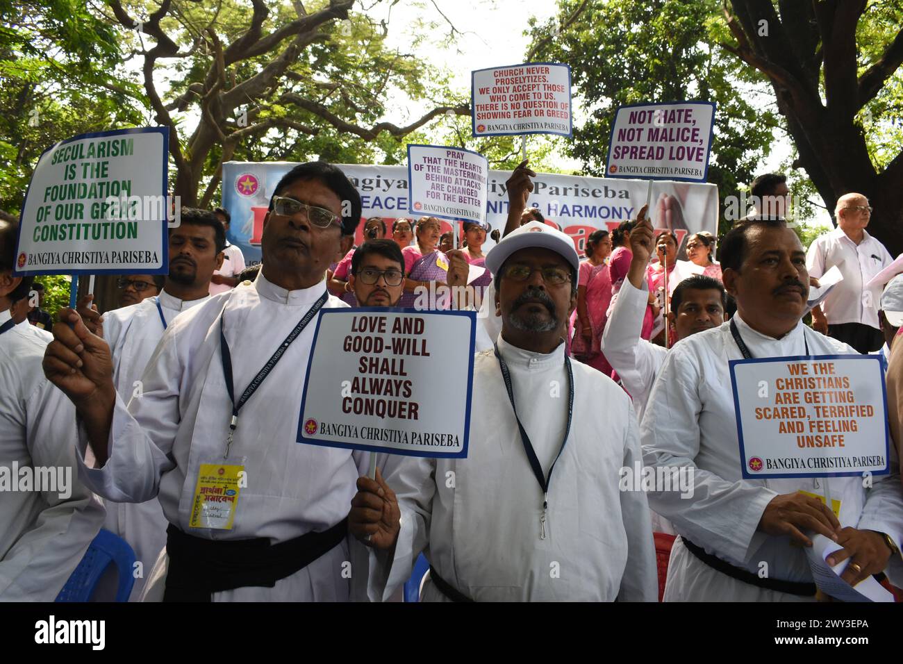 Christian protest india 2024 hi-res stock photography and images - Alamy