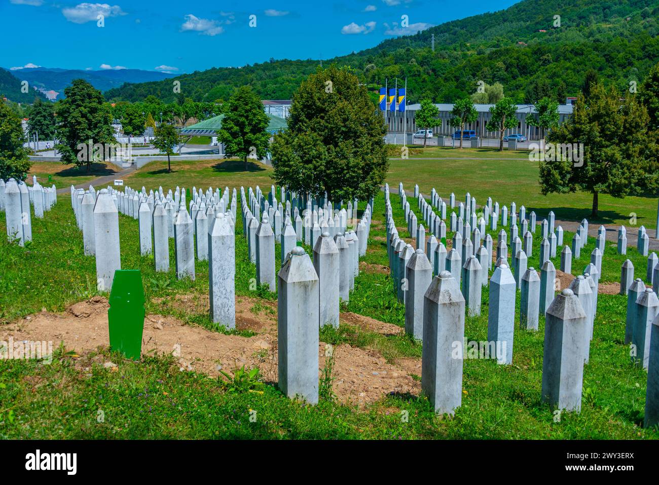Memorial center of potocari hi-res stock photography and images - Alamy