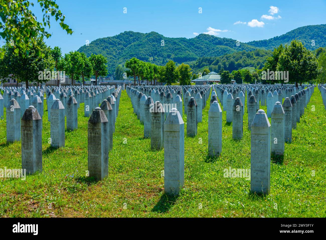 Srebrenica Memorial Center in Bosnia and Herzegovina Stock Photo - Alamy
