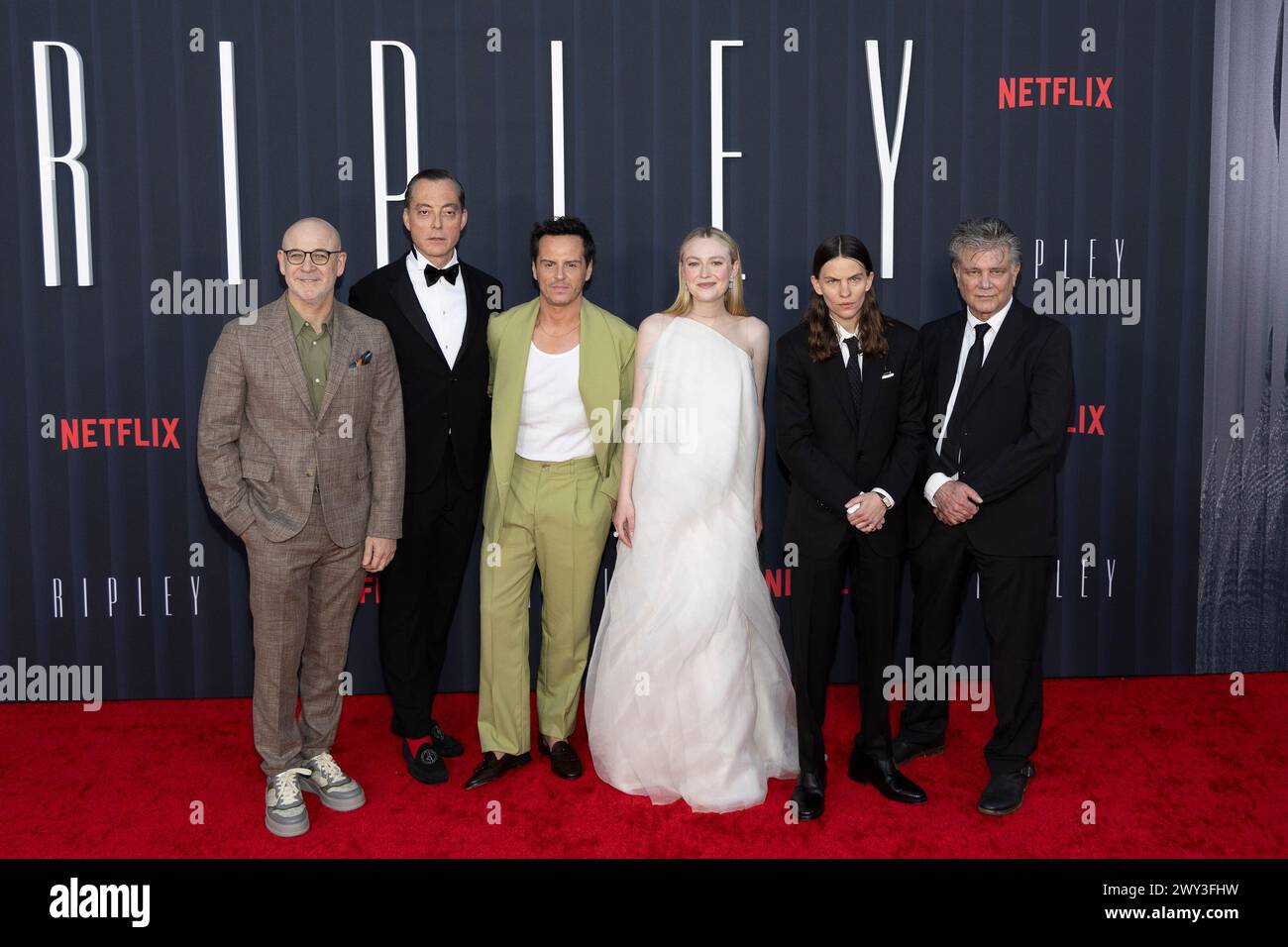 Los Angeles, USA. 03rd Apr, 2024. Clayton Townsend, Maurizio Lombardi ...