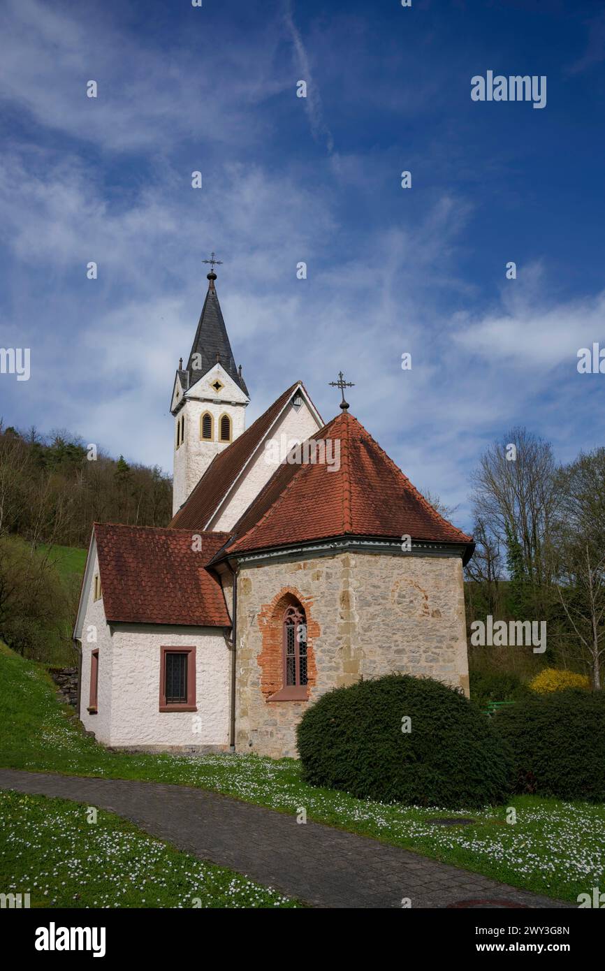 St. Anna pilgrimage chapel, pilgrims, church, chapel, pilgrimage route, Way of St James, paths ...