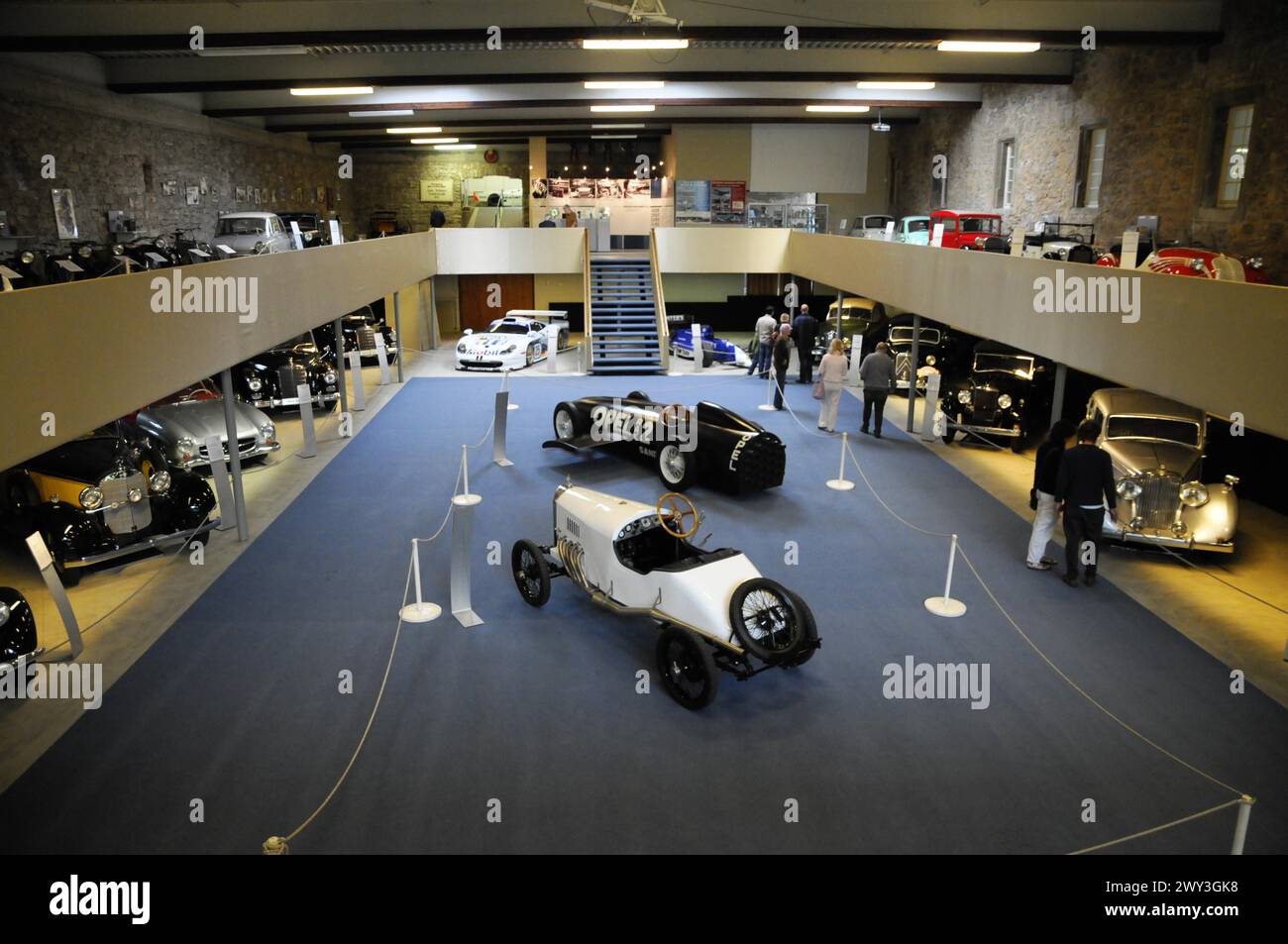 Deutsches Automuseum Langenburg, View of the exhibition of an ...