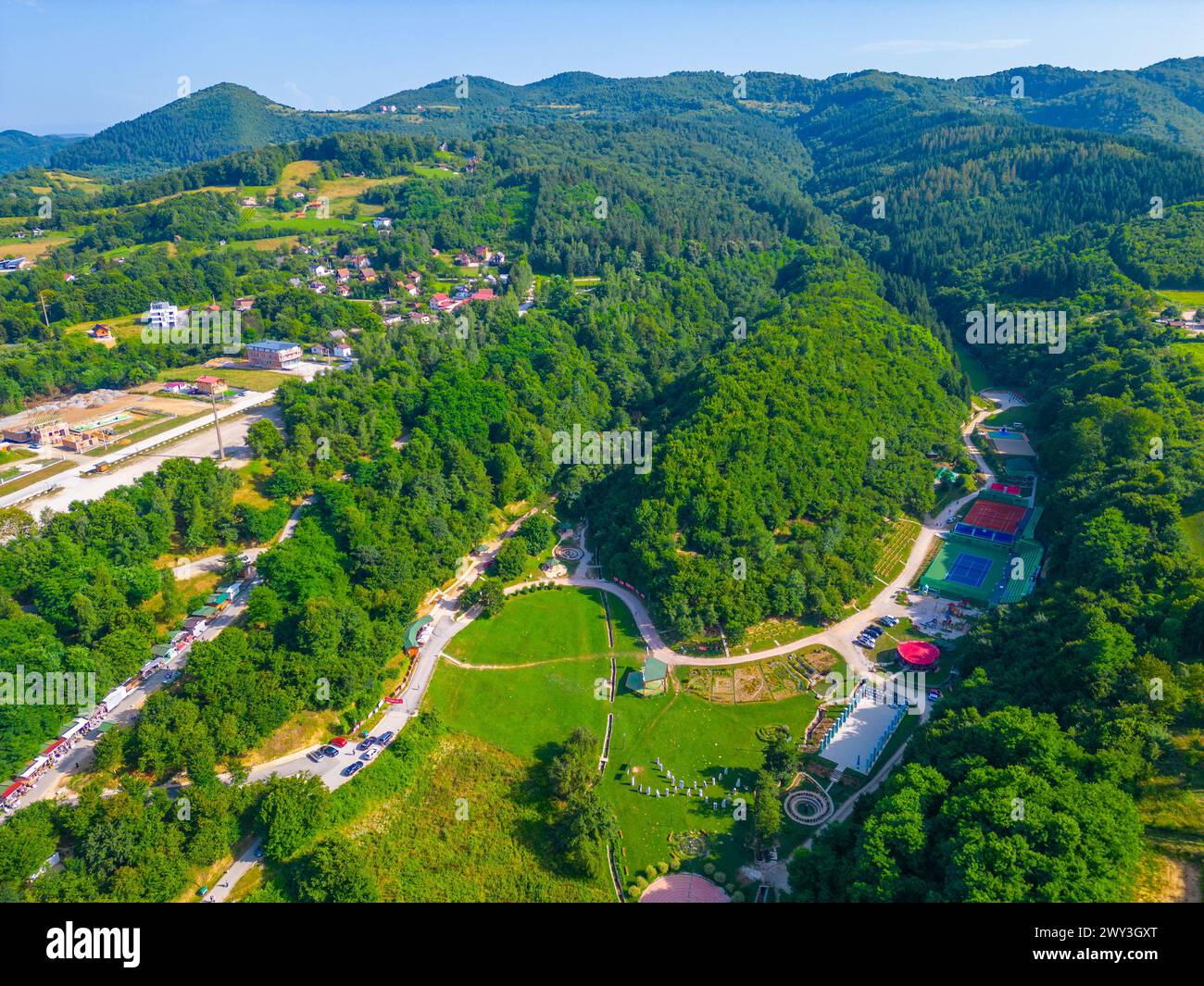 Park ravne in Bosnia and Herzegovina Stock Photo - Alamy