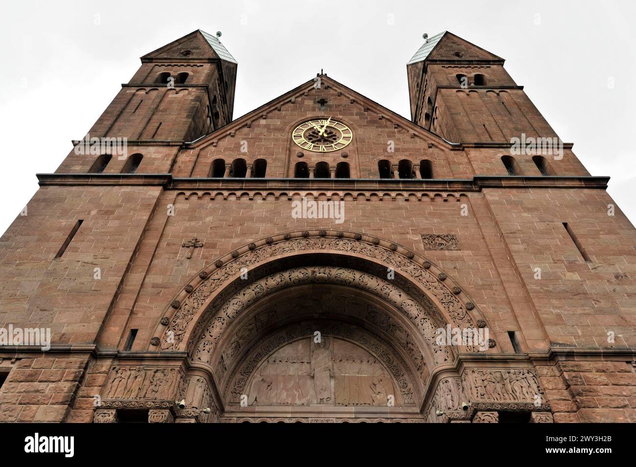Church of the Redeemer, start of construction 1903, Bad Homburg v. d ...