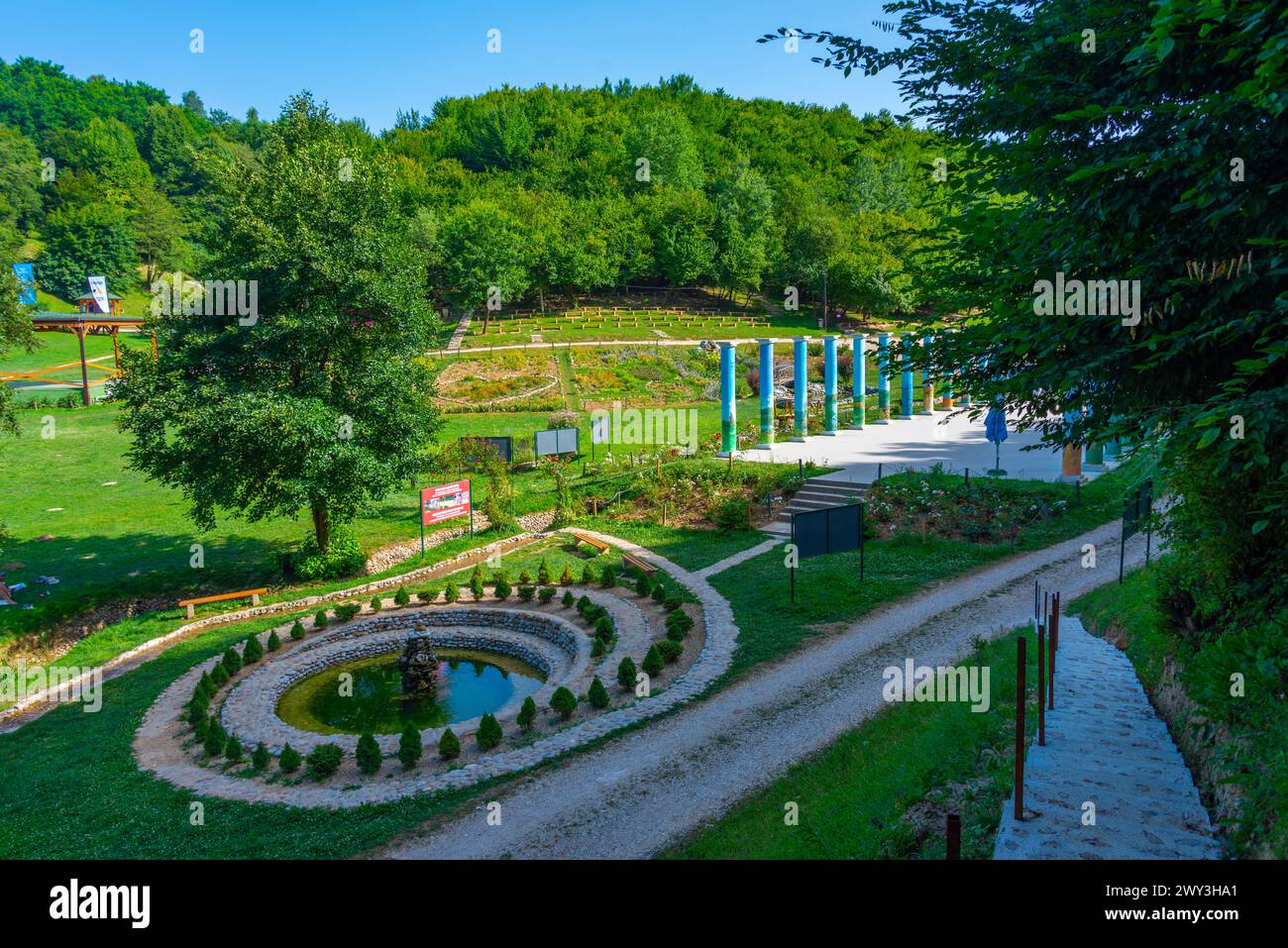 Park ravne in Bosnia and Herzegovina Stock Photo - Alamy