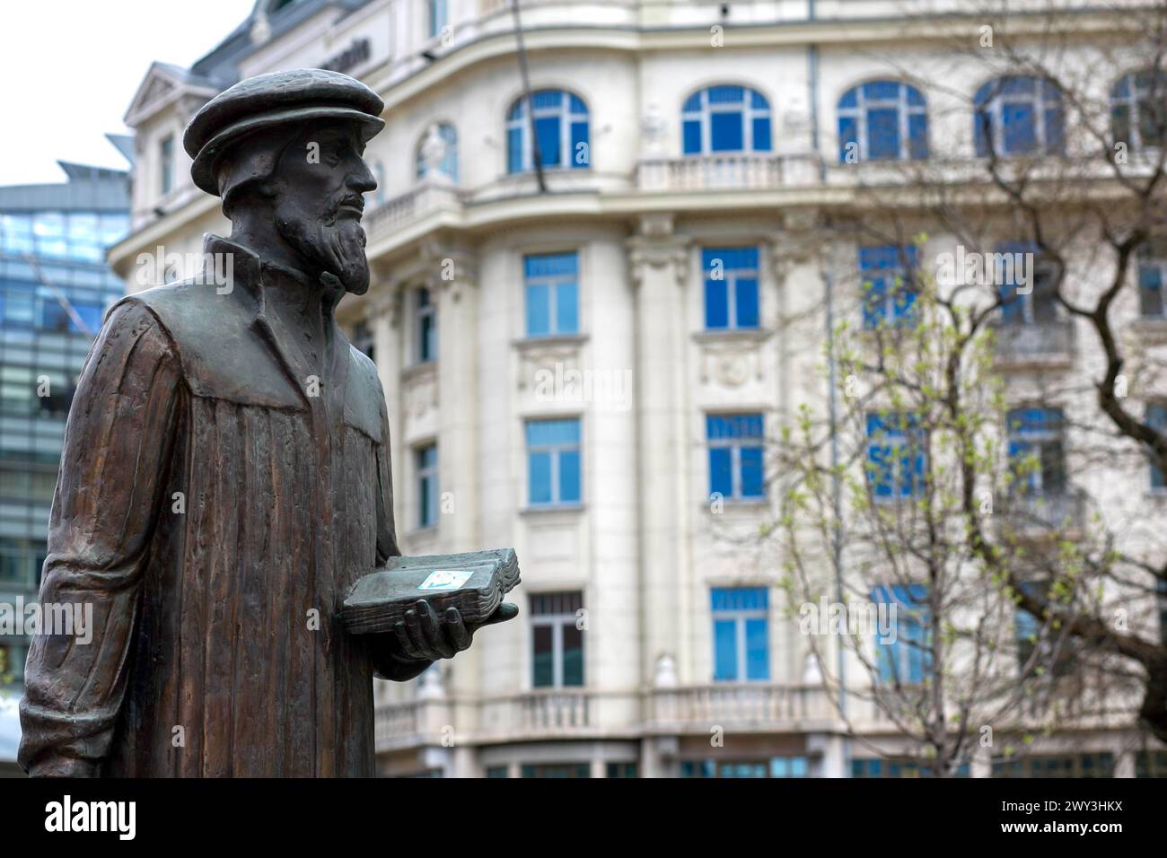 Reformation statue of reformer john calvin hi-res stock photography and ...