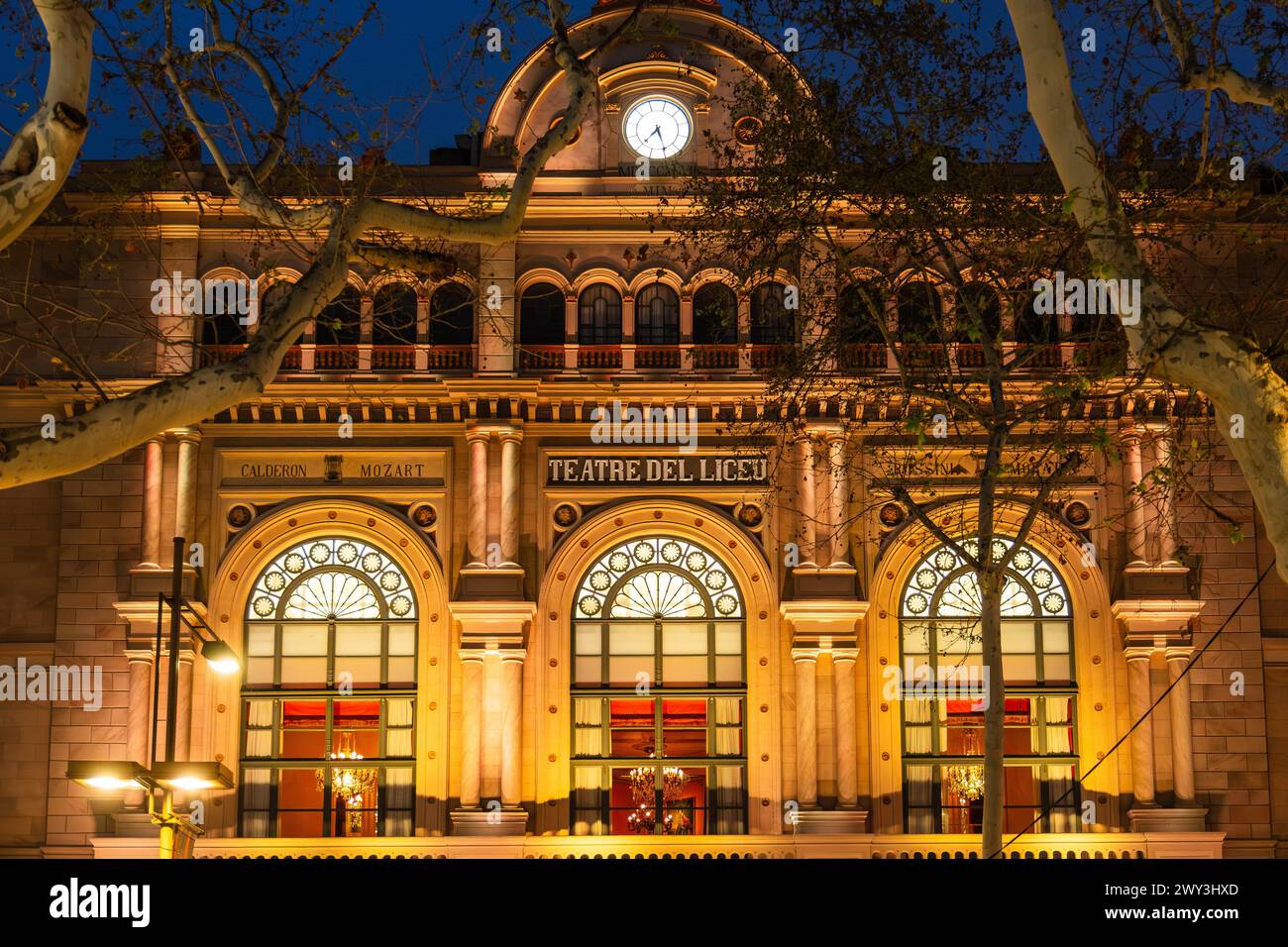 The gran teatre del liceu hi-res stock photography and images - Alamy