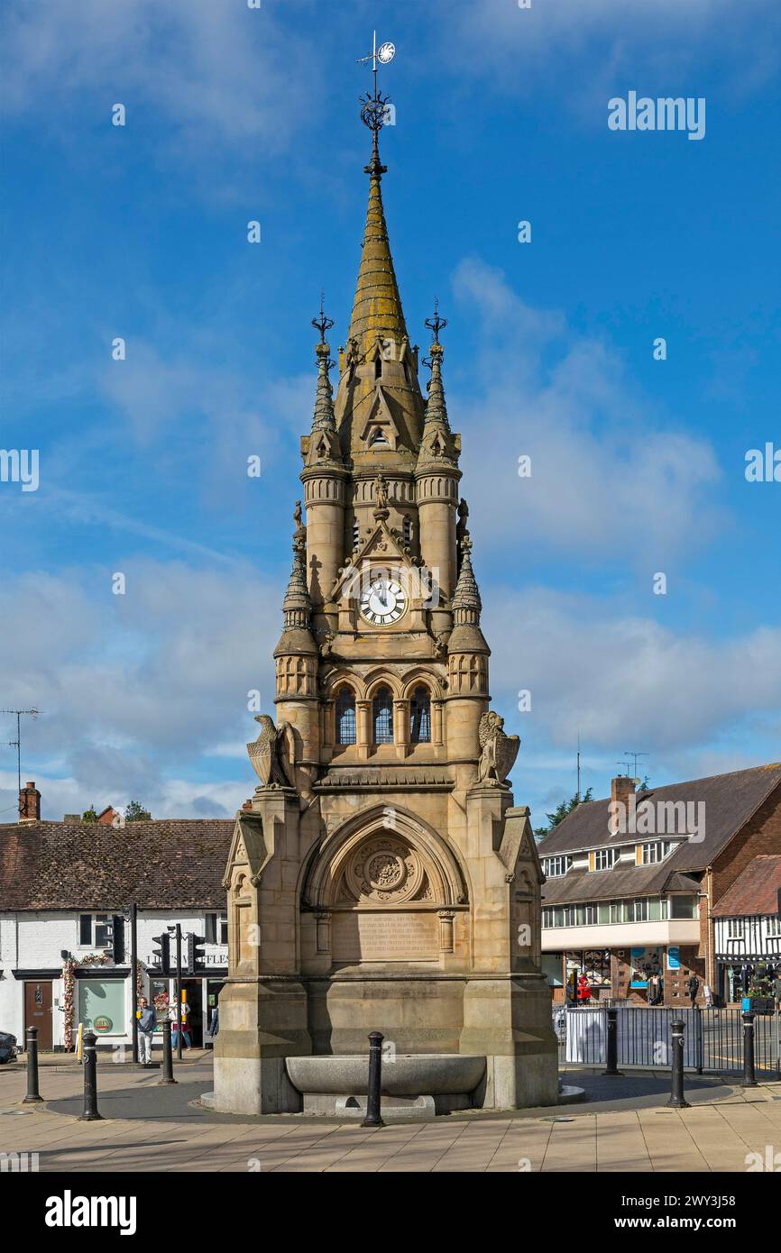 Clock tower, Stratford upon Avon, England, Great Britain Stock Photo ...