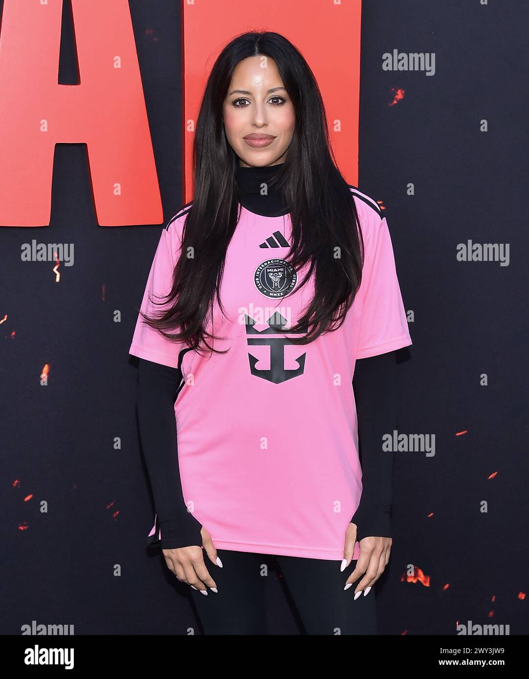 Hollywood, USA. 03rd Apr, 2024. Naz Perez arriving to the ‘Monkey Man ...