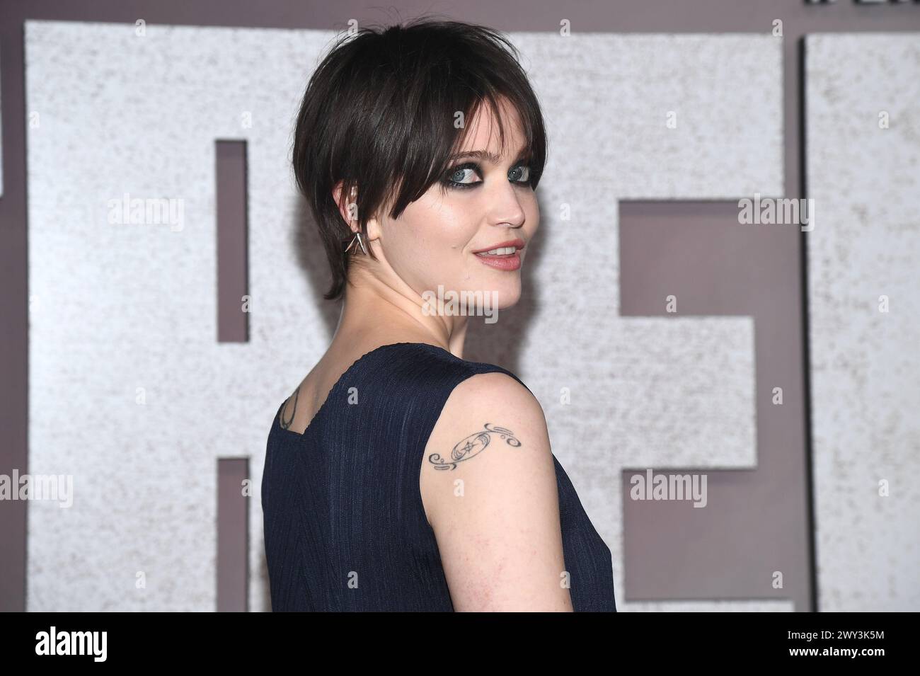 New York, USA. 03rd Apr, 2024. Elise Duffy attends Netflix's 'Rebel ...