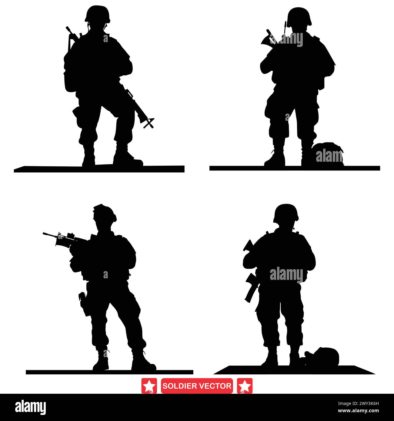 Army warriors Stock Vector Images - Alamy
