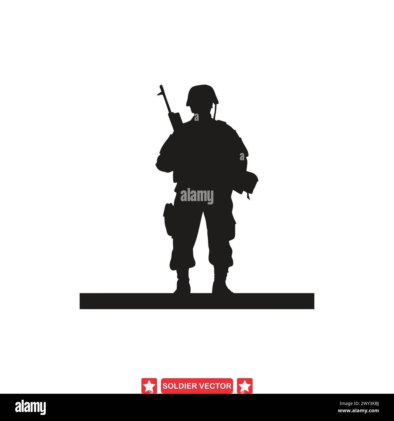 Bravery of the troops Stock Vector Images - Alamy