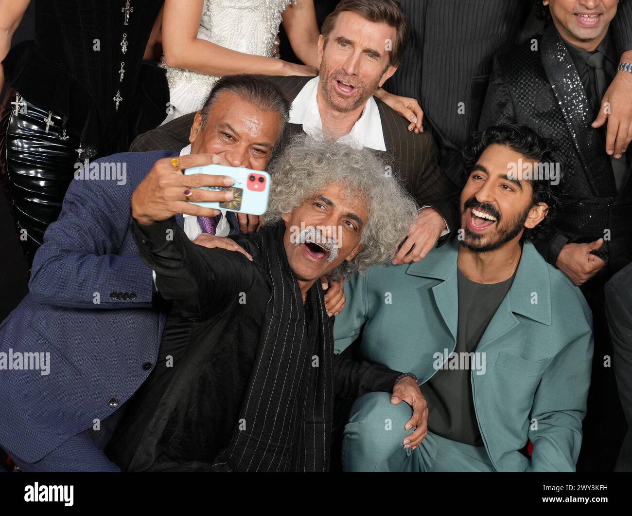 Los Angeles, USA. 03rd Apr, 2024. (L-R) Vipin Sharma, Makarand ...