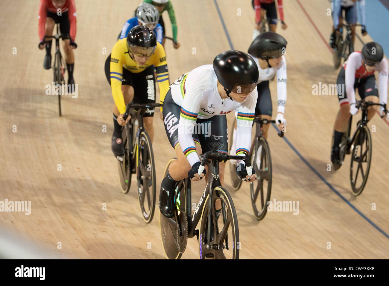 Los Angeles, California, 3 April 2024, Jennifer Valente of the United ...
