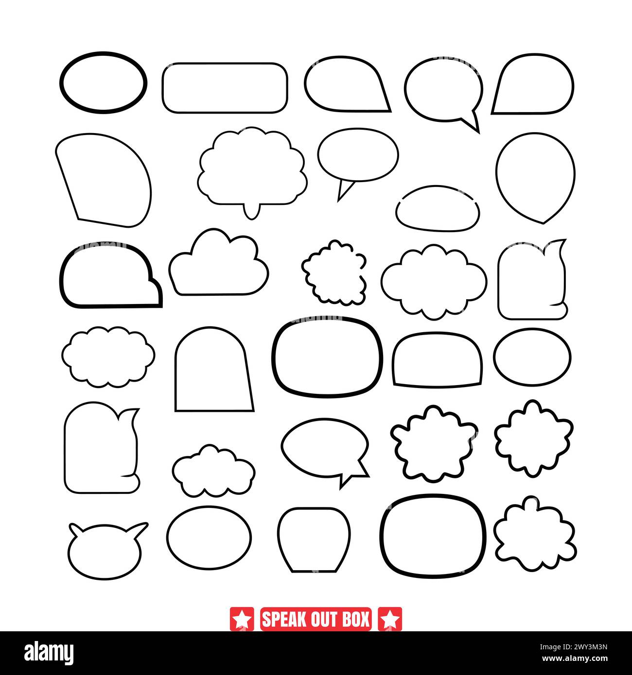 Talk It Out Diverse Speak Out Box Vector Set Stock Vector Image & Art ... Talk It Out Diverse Speak Out Box Vector Set Stock Vector Image & Art ...