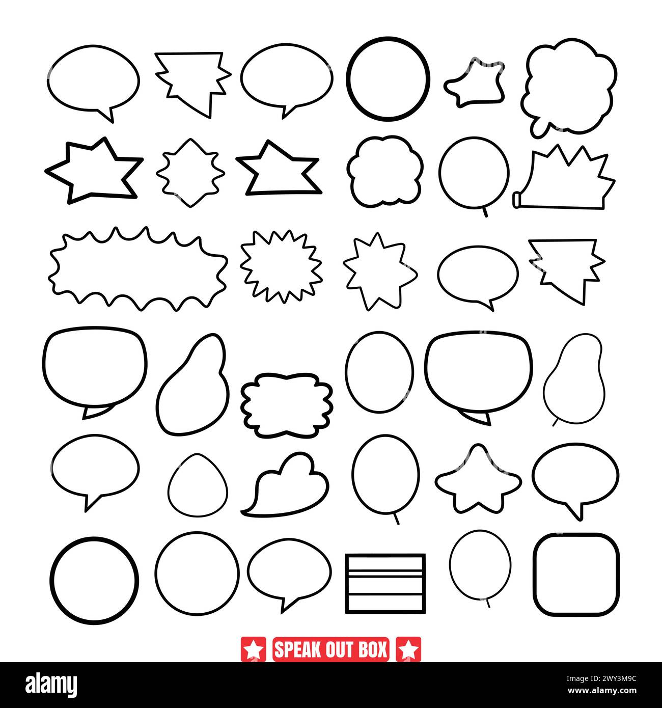 Dialogue silhouettes Stock Vector Images - Alamy