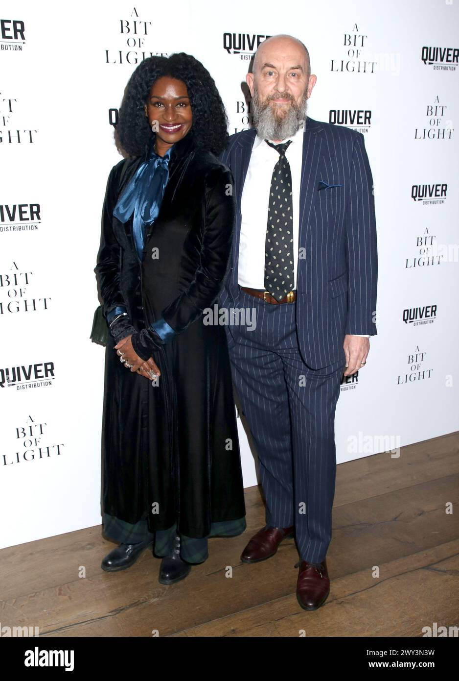 New York City, USA. 03rd Apr, 2024. Jenny Jules and Ralph Brown attending the 'A Bit of Light ...