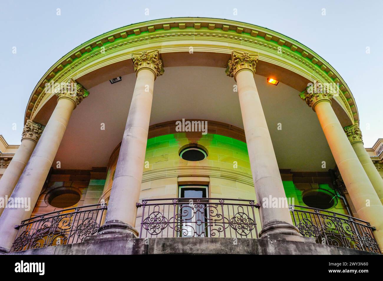 the historic customs house in rockhampton in queensland, australia ...
