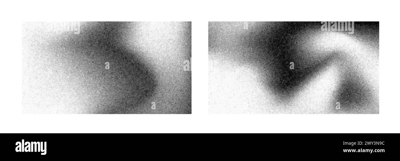 Grain noise pattern background. Black dot gradient vector effect ...