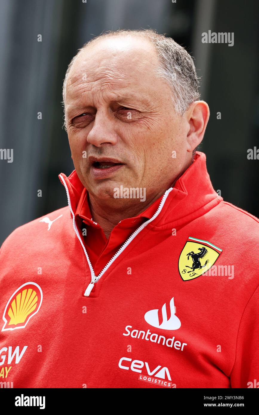 Fred vasseur f1 2024 hi-res stock photography and images - Alamy