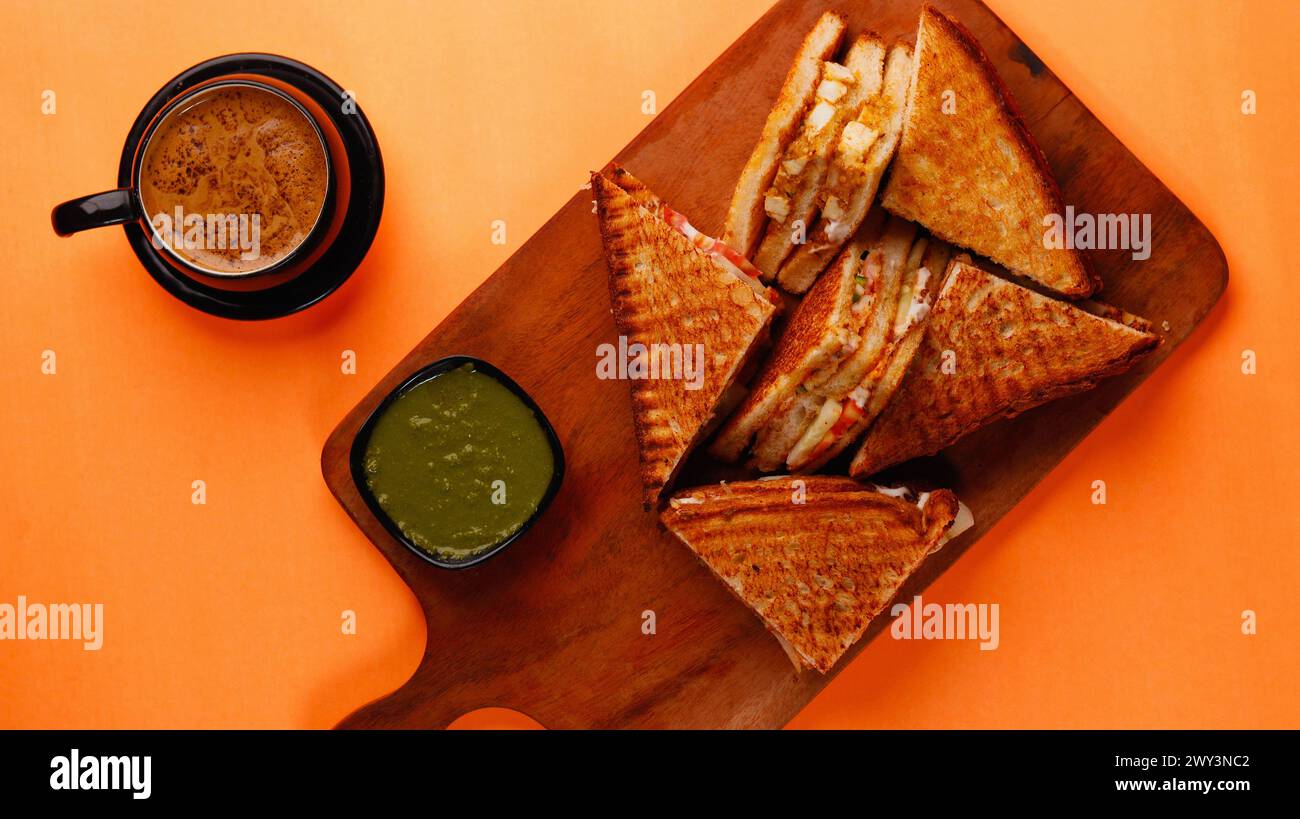 Paneer Sandwich, Food Photography, Pune, Maharashtra, India Stock Photo ...