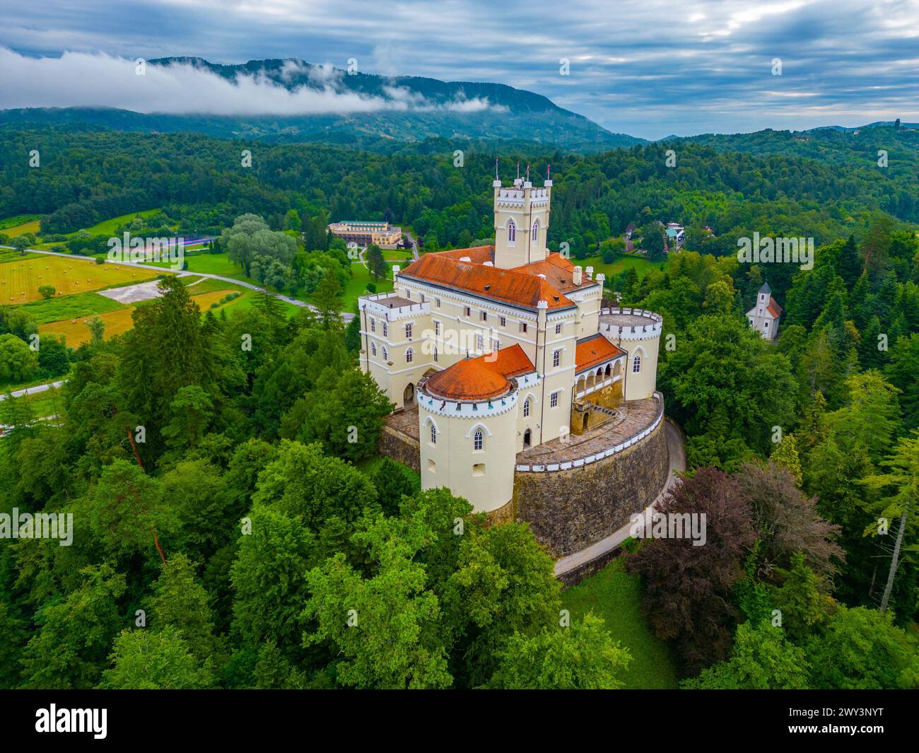 Zagorje trakoscan castle palace hill park hi-res stock photography and ...