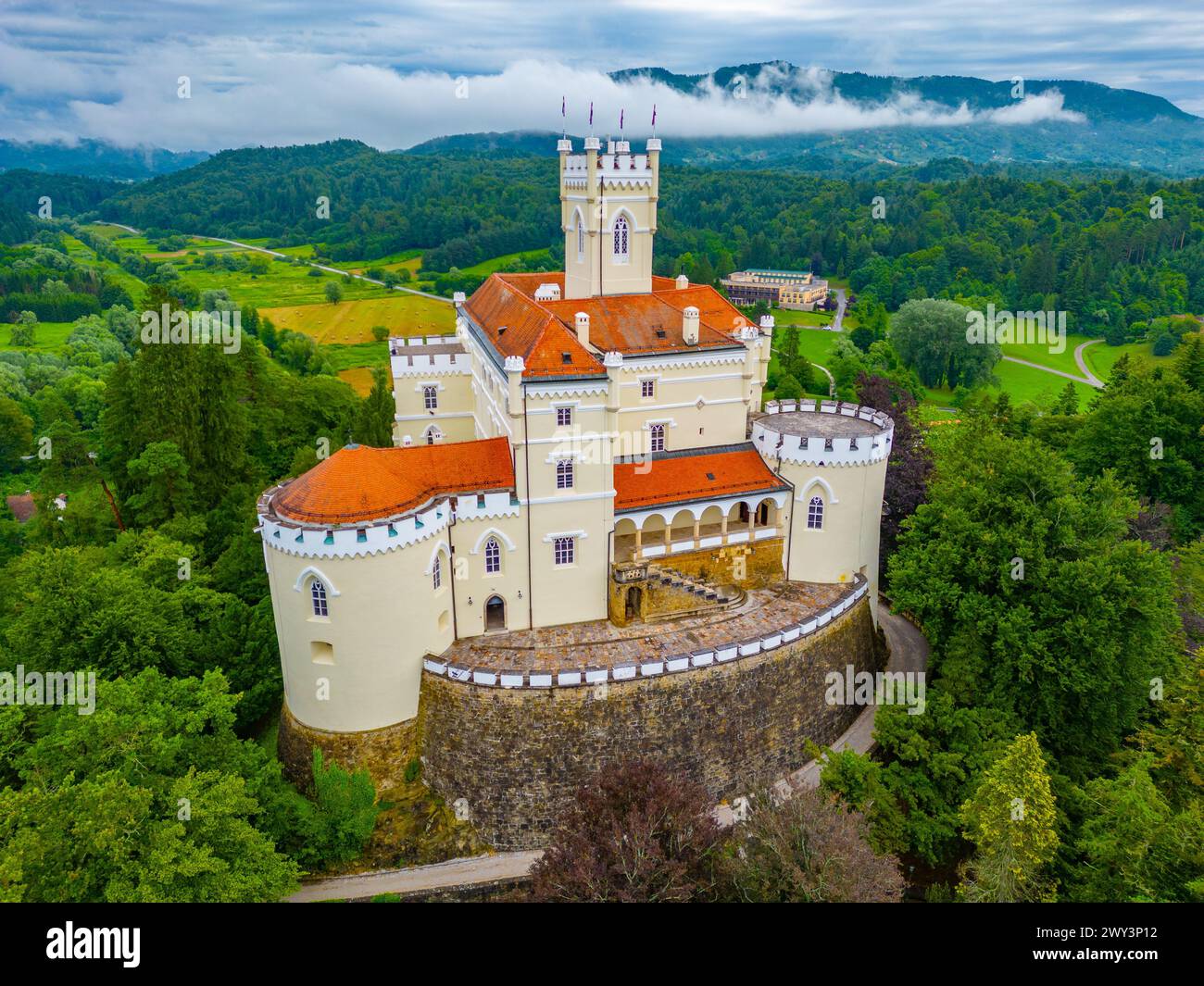 Zagorje trakoscan castle palace hill park hi-res stock photography and ...