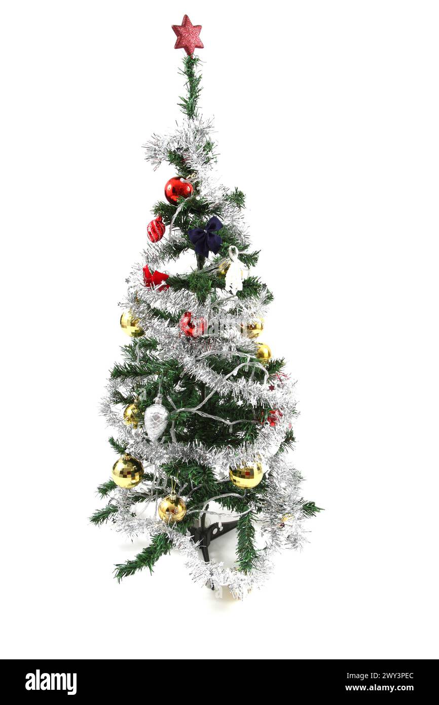 Plastic christmas tree Cut Out Stock Images & Pictures - Alamy