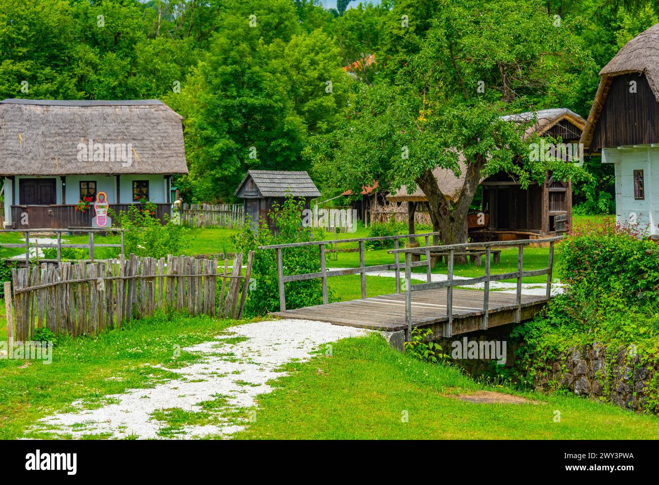 Village house croatian rustic farm hi-res stock photography and images ...