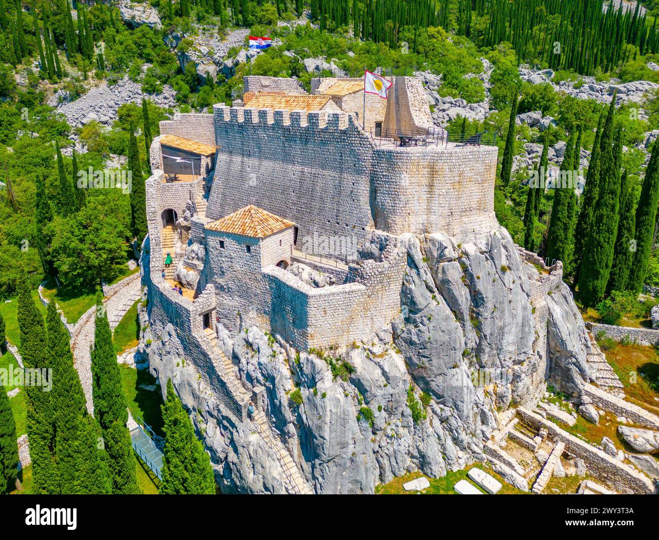 Aerial view cavtat hi-res stock photography and images - Alamy