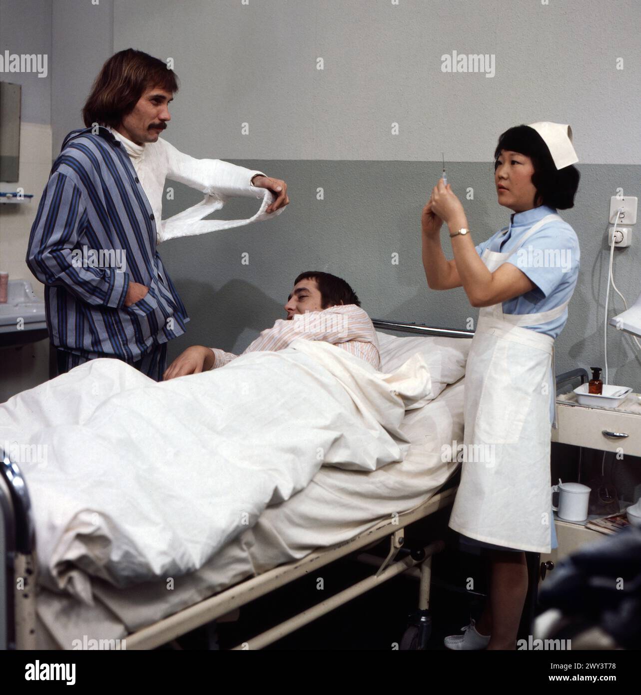 Der schwarze Doktor, Fernsehserie, Deutschland 1975, Darsteller ...